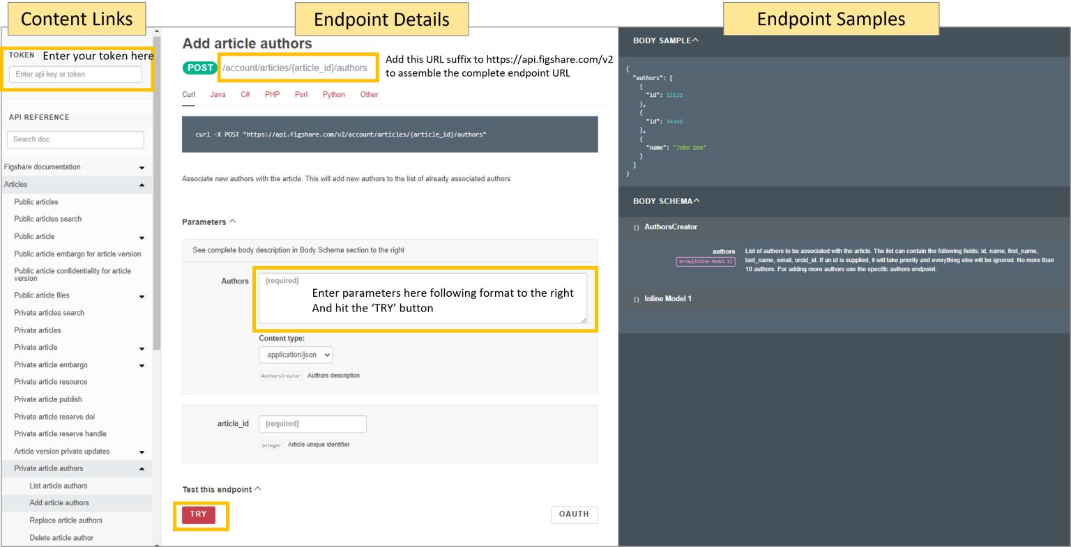 How to use the Figshare API - Figshare