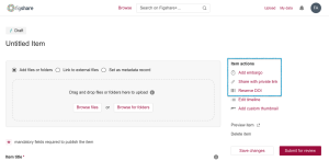 Figshare Plus user guide - Figshare