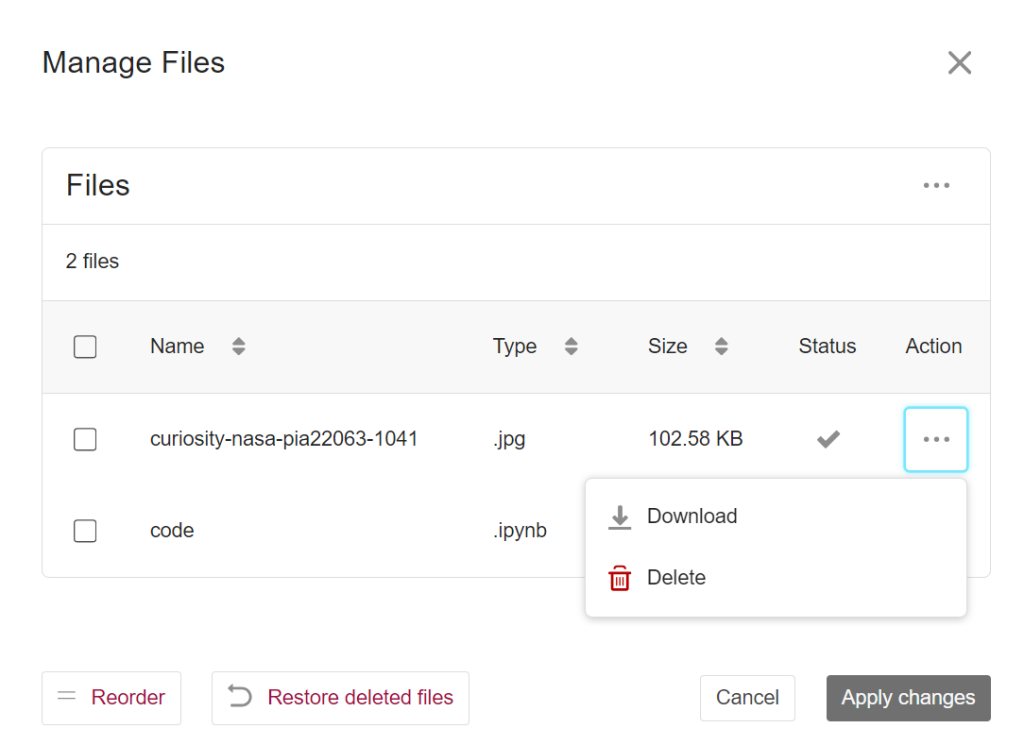 How to edit or delete your item - Figshare